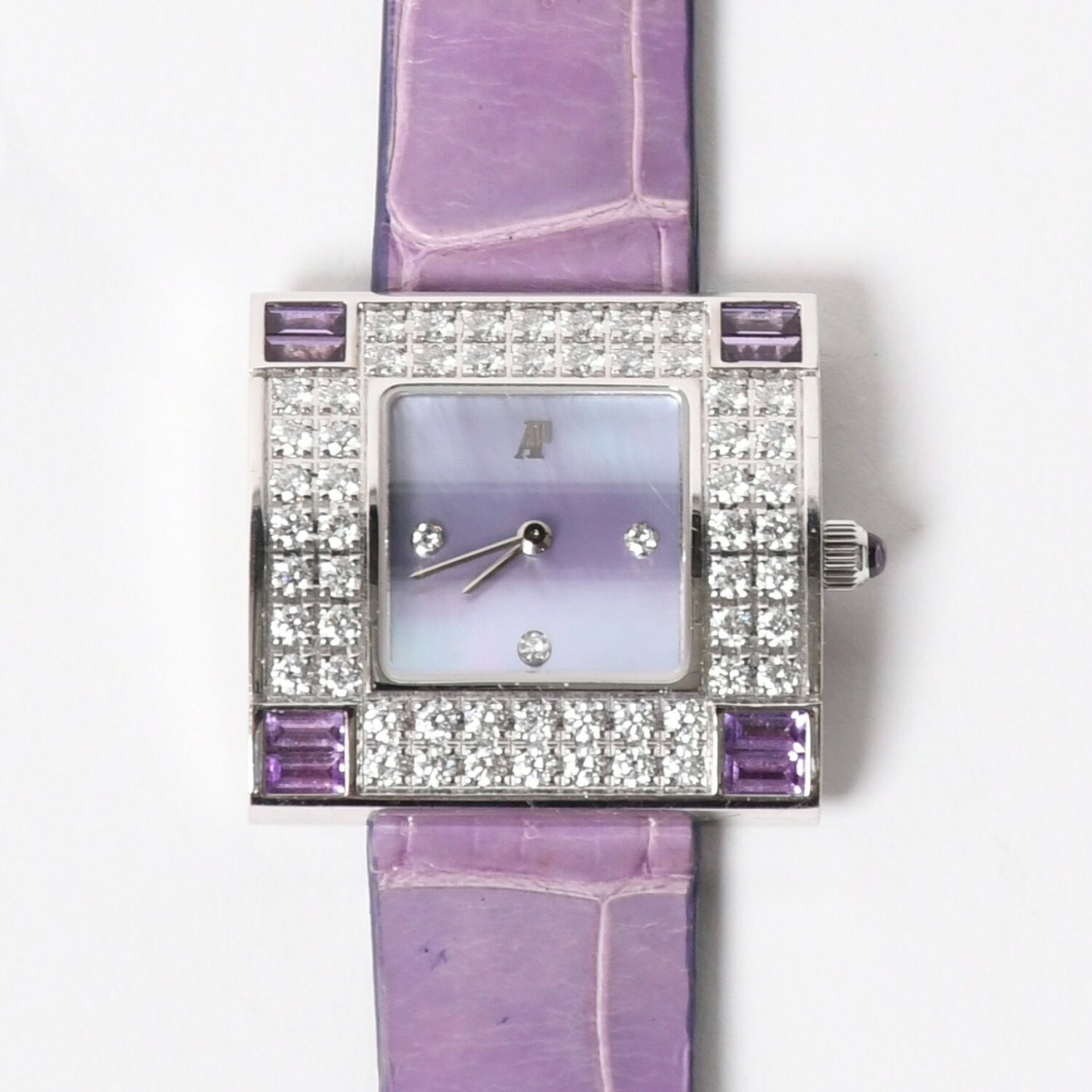 商品詳細 【商品名】 AUDEMARS PIGUET オーデマ ピゲ Myriade ミリヤード 腕時計 67455BC.ZU.A068MR.01 重量約45.60g QZ 18KWG シェル文字盤 美品 中古 4a004653 【ブランド...