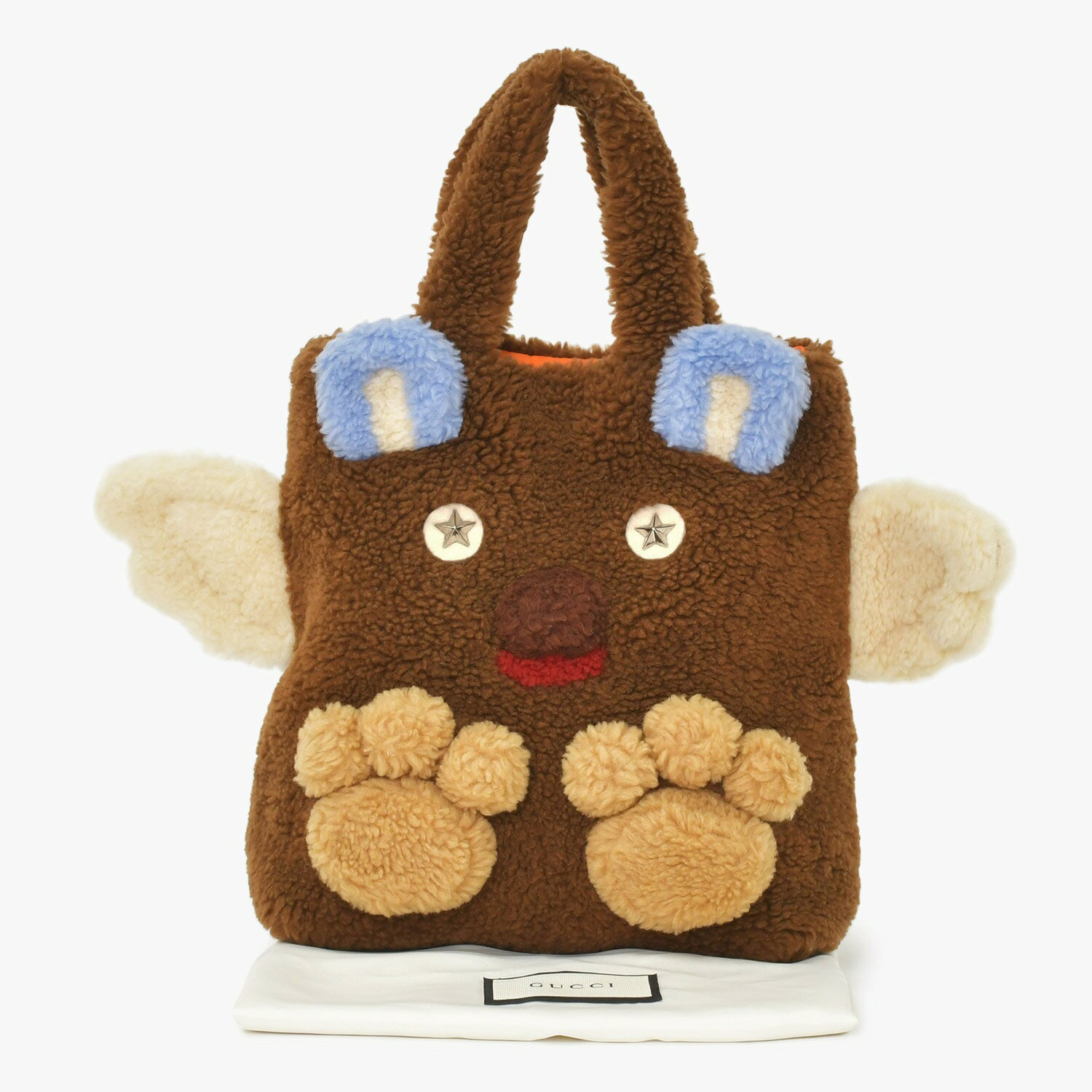 商品詳細 【商品名】 極美品 GUCCI グッチ フライングベア ハンドバッグ 581007 ブラウン ボア シルバー金具 中古 4a005278 【ブランド】 GUCCI/グッチ【アイテム】 ハンドバッグ【カラー】 ブラウン【型番】 58...