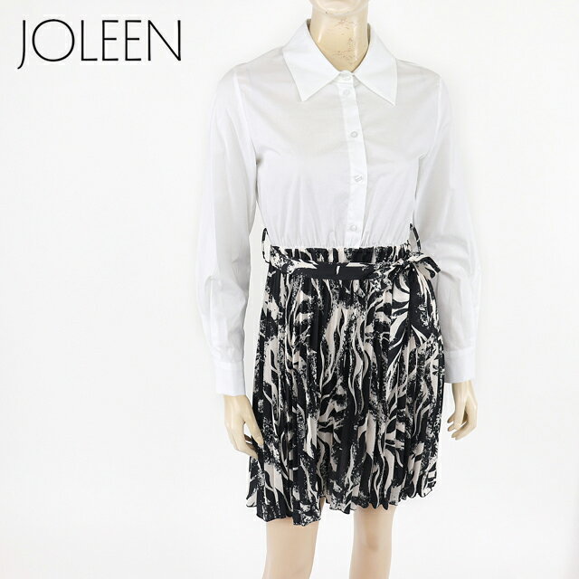 原産地：イタリア　色： ホワイト系表地: ポリエステル 60 ナイロン 20 レーヨン 20 裏地: 部分: (数字は％表示です)　伸縮性：△サイズ：SM　着丈：88.5　肩幅：38　胸囲：83　袖丈：59　ウエスト：58〜　ヒップ：62　...