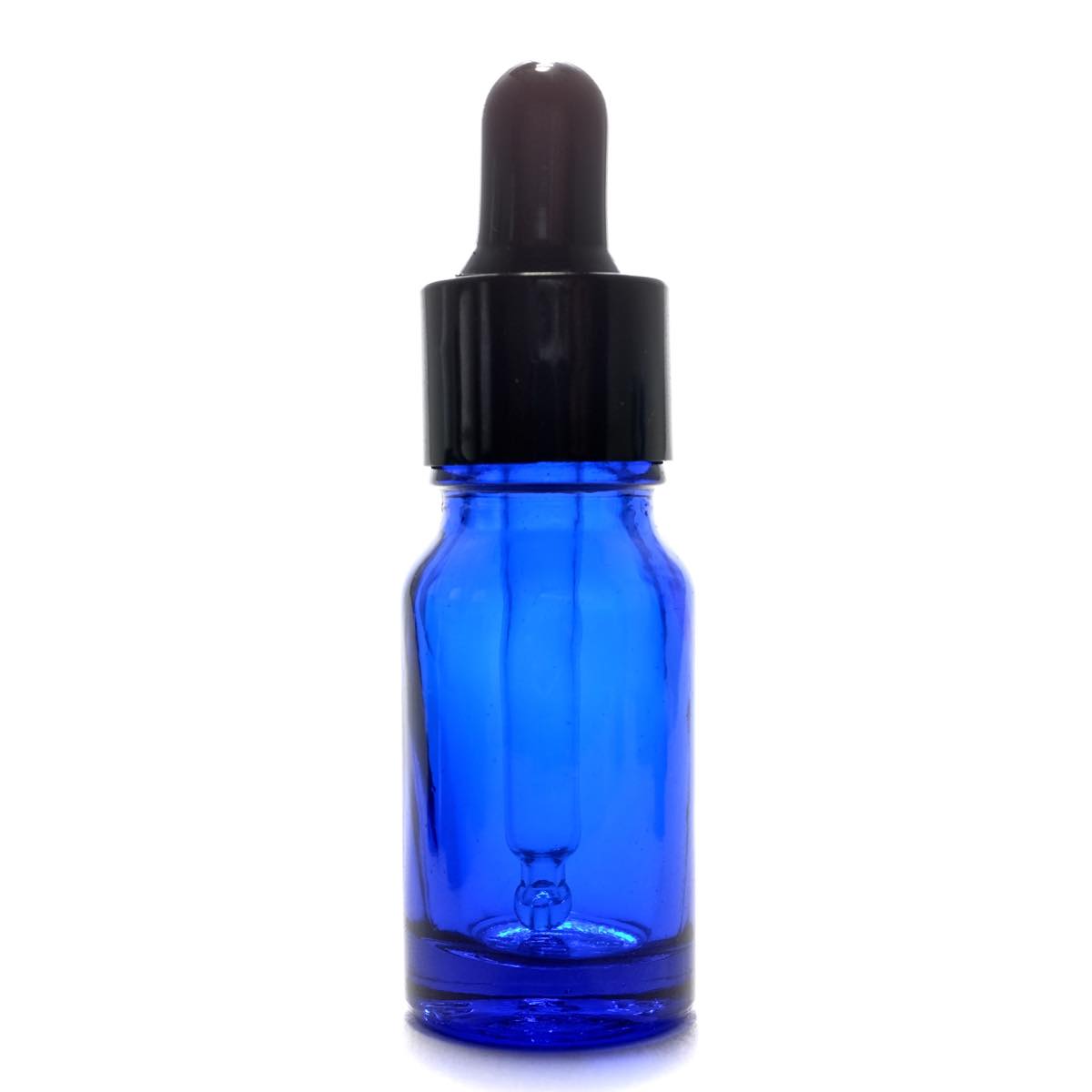 かわいい10mLのアロマ遮光瓶と便利なスポイド付きキャップの組み合わせ。容量　10mL高さ　約80mm直径　約25mmカラー　コバルト材質　ボトル：ガラス　　　キャップ：樹脂　　　スポイド管：ガラス必要なものを、必要なときに、必要なだけ！み...