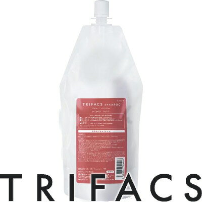 TRIFACS 販売名:トリファクス シャンプー TF マイルドな洗い上がりで、うるおいのある美しい髪に仕上がります。さらさらとした粘性のウォータリーベース処方を採用しており、なめらかな質感に。ガーデンフルーティムスクの香り。 発売元：株式...