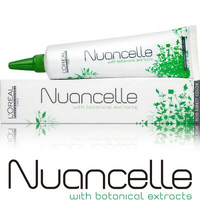※カラーチャートよりお色をお選びいただき、上記の各カラーごとのメニューよりご選択ください。 NUANCELLE 自然由来の植物エキス（ボタニカル成分）を配合した酸性カラーシリーズ ボタニカル成分配合酸性カラー BBクリームカラー。 「第3の...