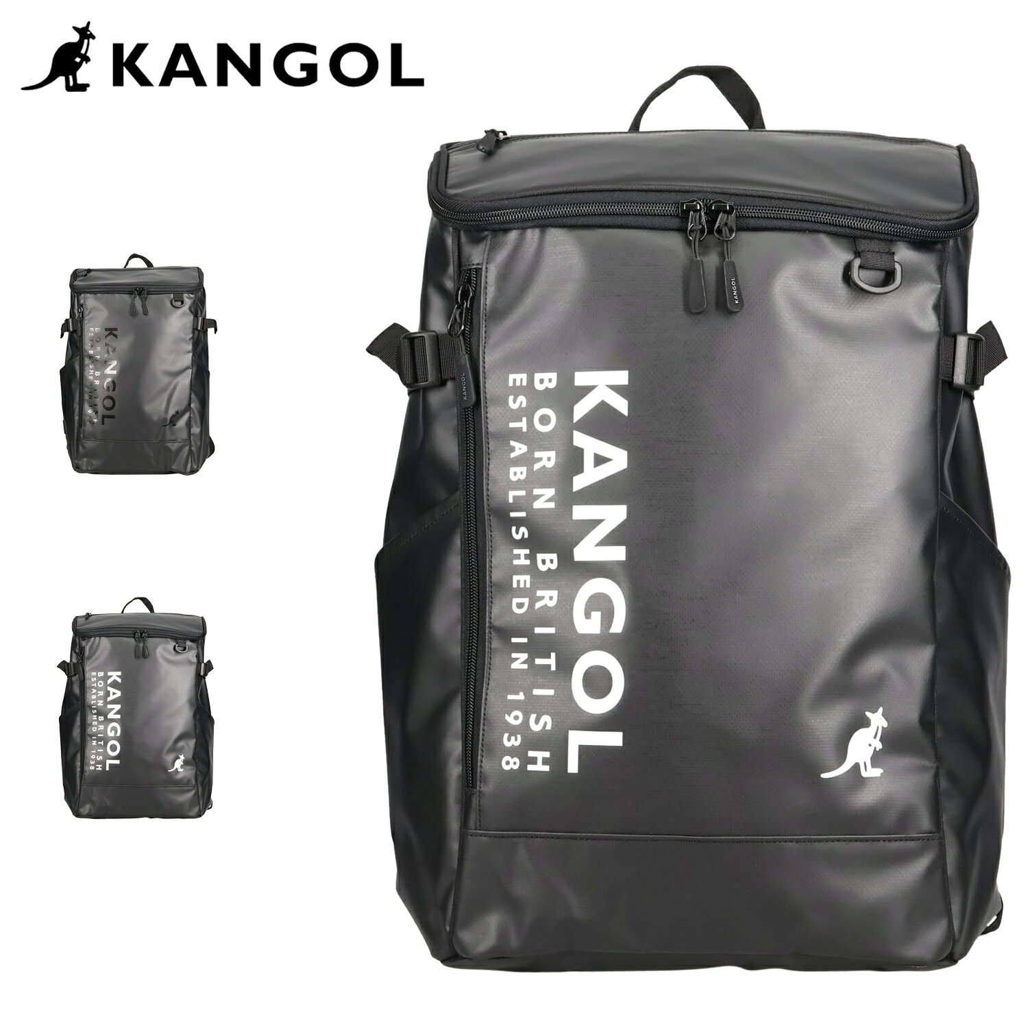 商品説明 【comfortable、traditional、sportsをテーマとし、着心地の良い、大人のスポーティウエアを展開する KANGOL】 ターポリン素材を使用したスクエア型のリュックが「KANGOL」から新登場。無地の生地に、ブ...