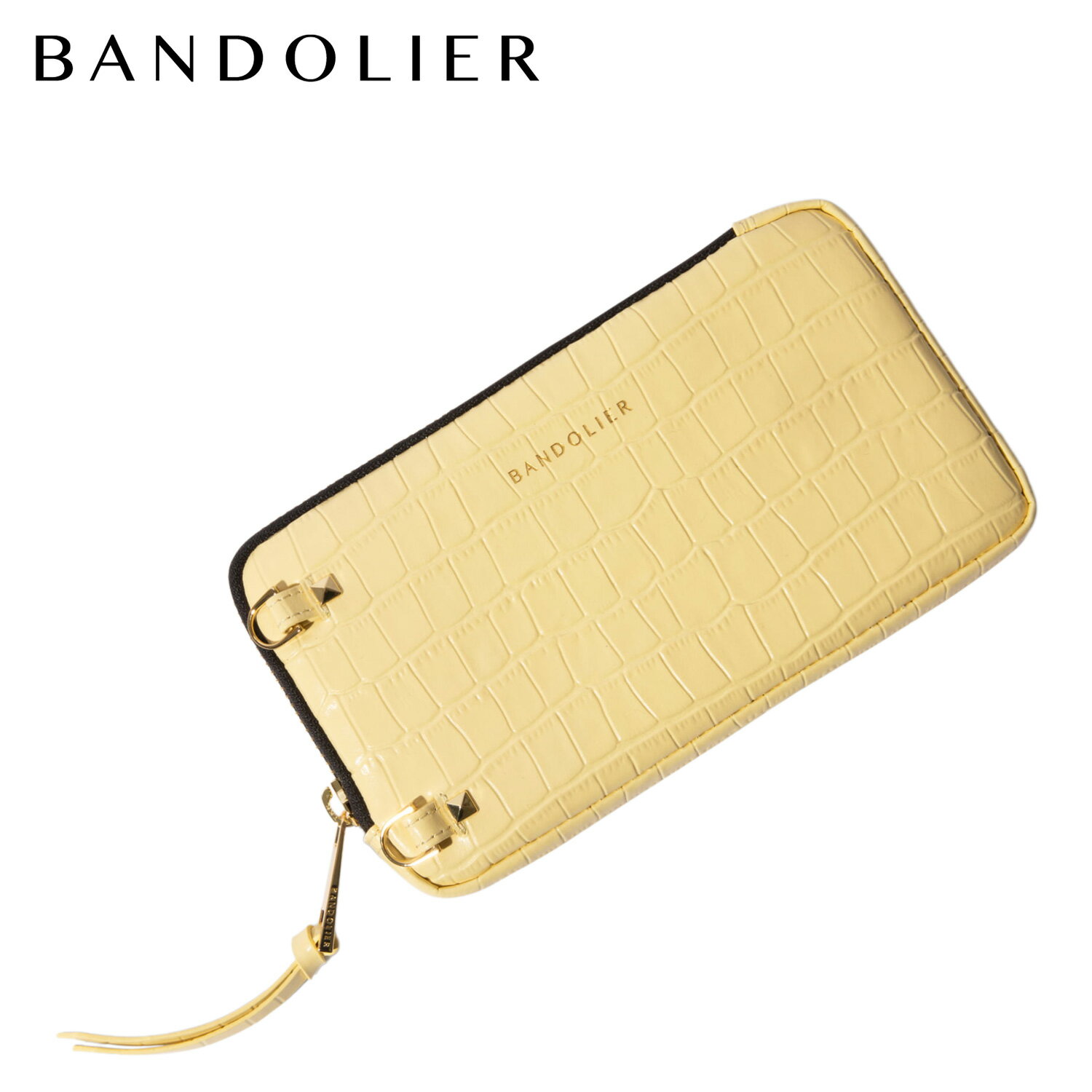 商品説明 【セレブ愛用者急上昇中のiPhone専用アクセサリーブランド BANDOLIER】 ストラップに取り付け可能。収容量抜群のシンプルなマチ付きデザインポーチ。 様々なケースと組み合わせてコーディネートを楽しめます。 普段のお出かけに...