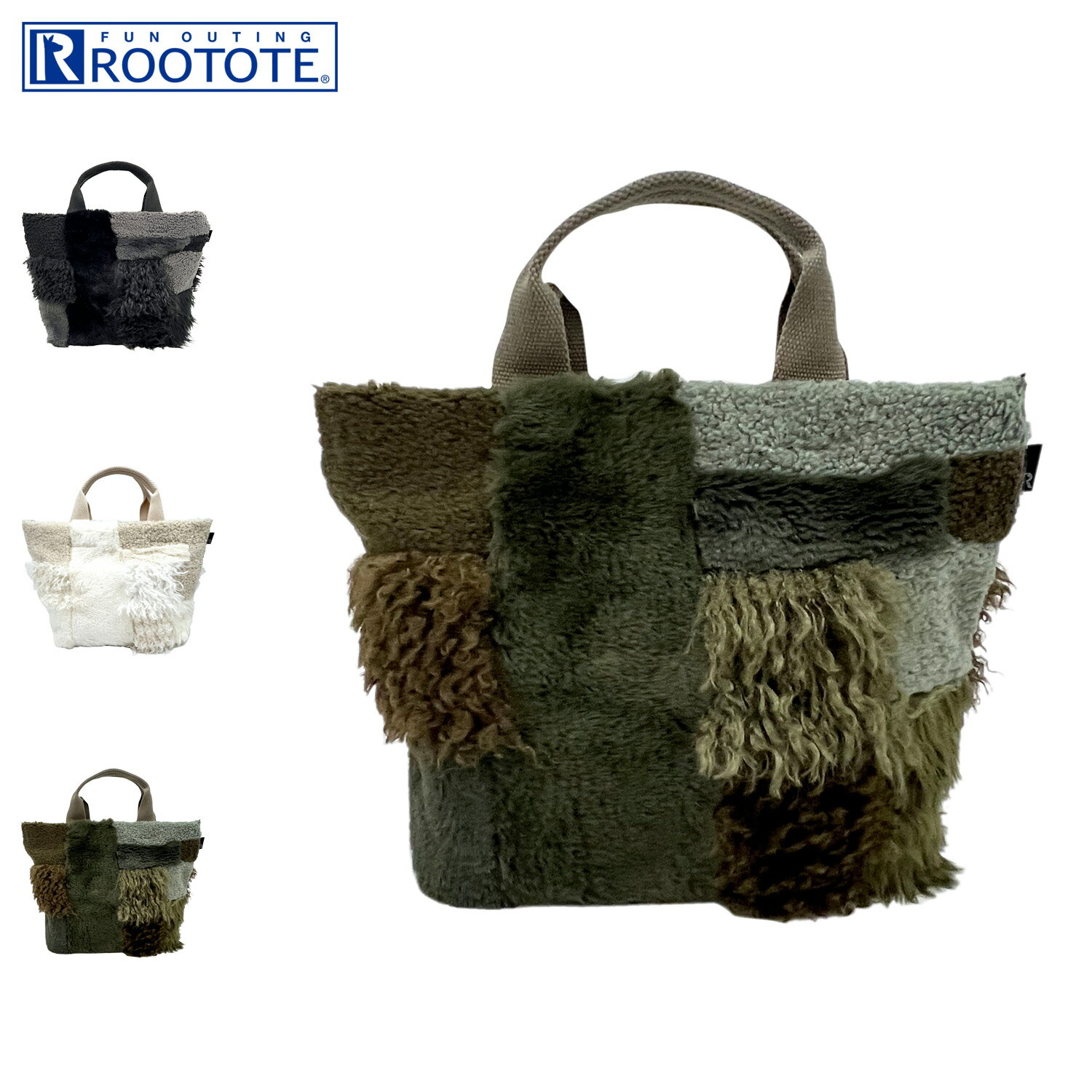 商品説明 【カンガルーのおなかの袋からヒントを得たデザイン豊富なトートバッグ専門ブランド】 個性的でユニークなオリジナルのテキスタイル。同色のフェイクファー7種それぞれを、1枚ずつ丁寧につなぎ合わせました。毛足の長さや手触り、ストレートとウ...