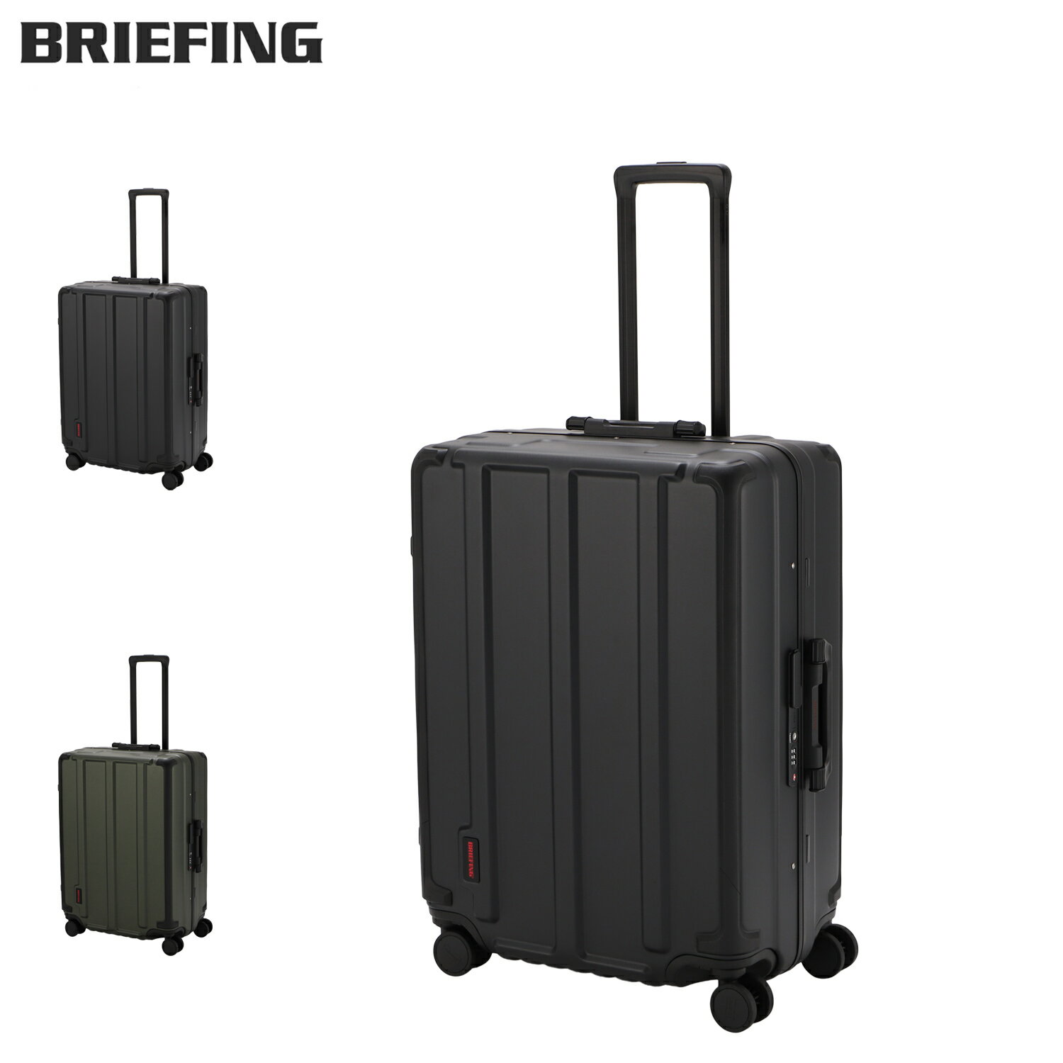 商品説明 【ミル・スペックに準拠した真のミリタリズムを追求し、卓越した機能美を持つ BRIEFING】 ブランドならではのタフな外観と、選び抜かれたパーツを搭載したハードケース“HD"。卓越した機能美で、長時間の移動をスマートにサポートして...