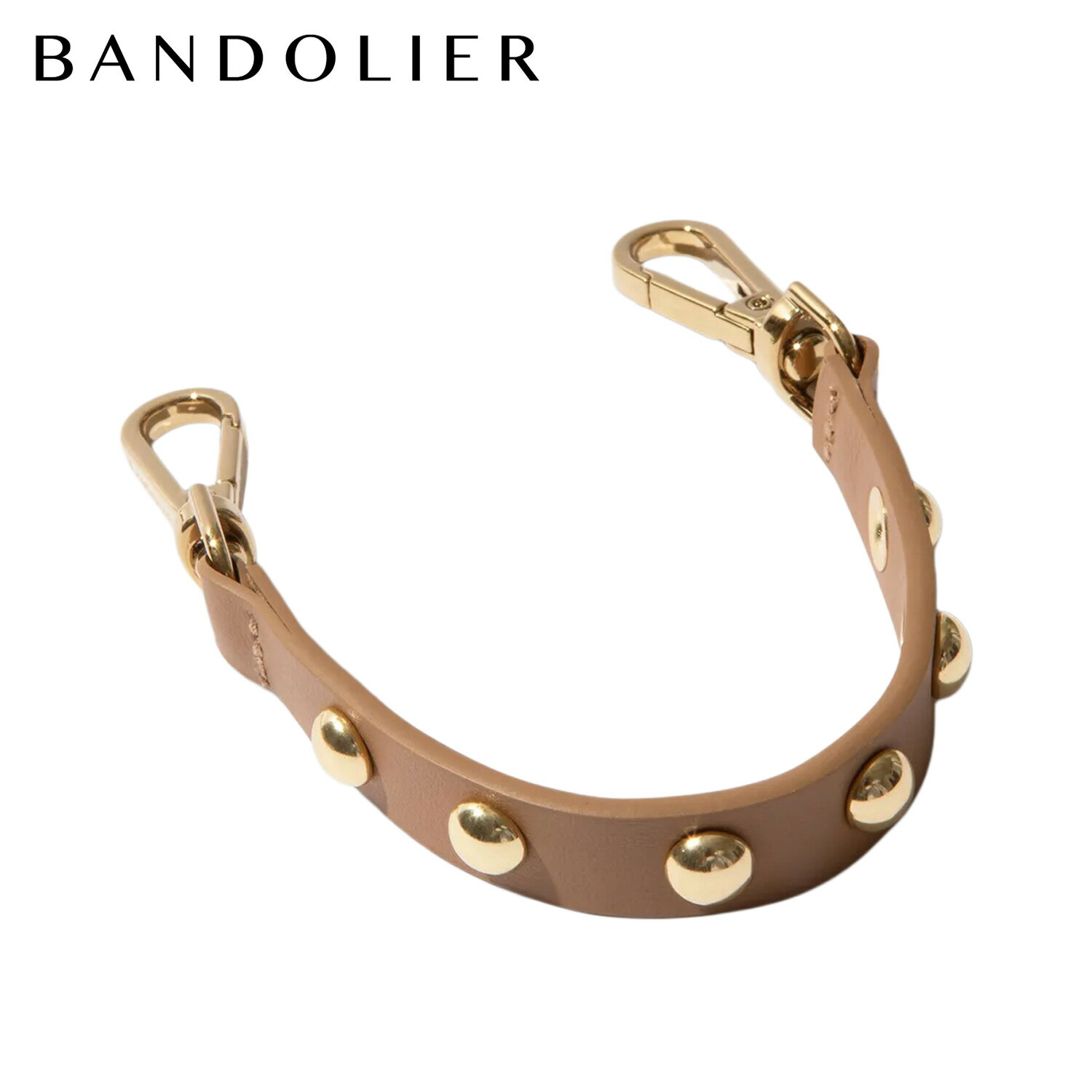 商品説明 【セレブ愛用者急上昇中のiPhone専用アクセサリーブランド BANDOLIER】 本革を使用したリストストラップAnnie Wristlet(アニー・リストレット)。上質な100%本革の質感をベースに、丸みのあるドーム型スタッズ...
