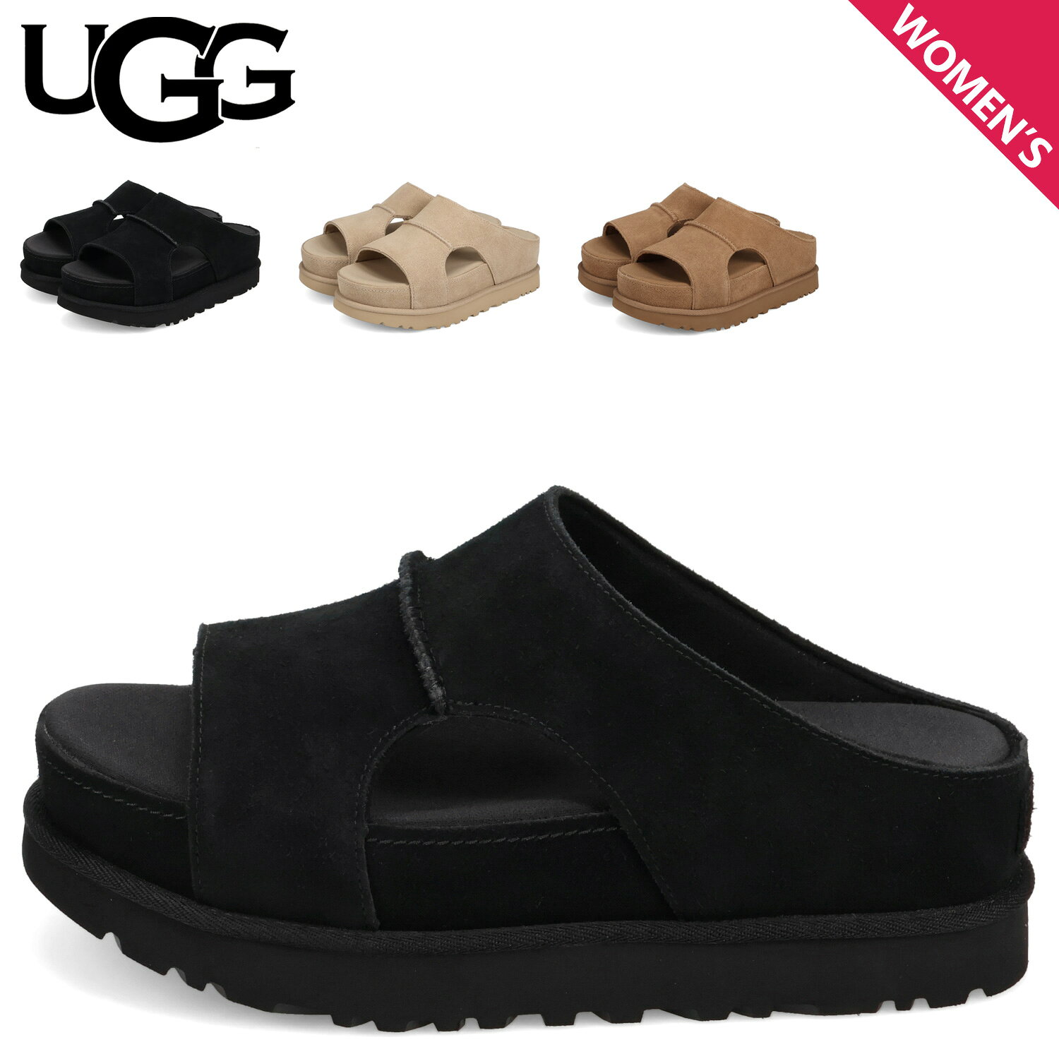 商品説明 【ビーチスタイルからラグジュアリーまで世界中が認めるブランド UGG】 UGGのGoldenstar Hi Cutout Slideは、UGGのベストセラーサンダルGoldenstar Hi Sandalをベースに、スリッポン感覚...