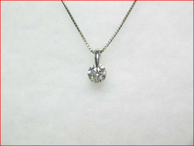 01037309 お品物詳細 主石の種類 ダイヤモンド 重さ 0.50CT 使用貴金属 PT900（本体）PT850（スライド機能付きチェーン） デザイン 2点どめ オススメポイント チェーンの長さ45センチ。SI2・Fカラー・カットGOO...