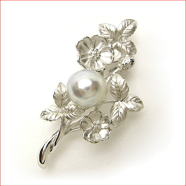 B5701　お品物詳細 お品物種類 ブローチ/ペンダント兼用 真珠の色系 ナチュラルライトブルー系 真珠サイズ 10.8ミリ 真珠の形状 バロック 真珠のマキ 良●○○○○悪 真珠のテリ 良●○○○○悪 真珠のキズ 良○●○○○悪 枠のサイ...