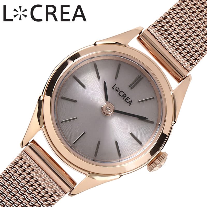 ルクレア[LCREA]静かな午後の、腕時計。イタリア語の光 ”LUCE” と創造 "CREATION" を掛け合わせたブランド《L＊CREA》。その全てのモデルにソーラームーブメントを採用しており、モダンからクラシックまで様々なコーディネー...