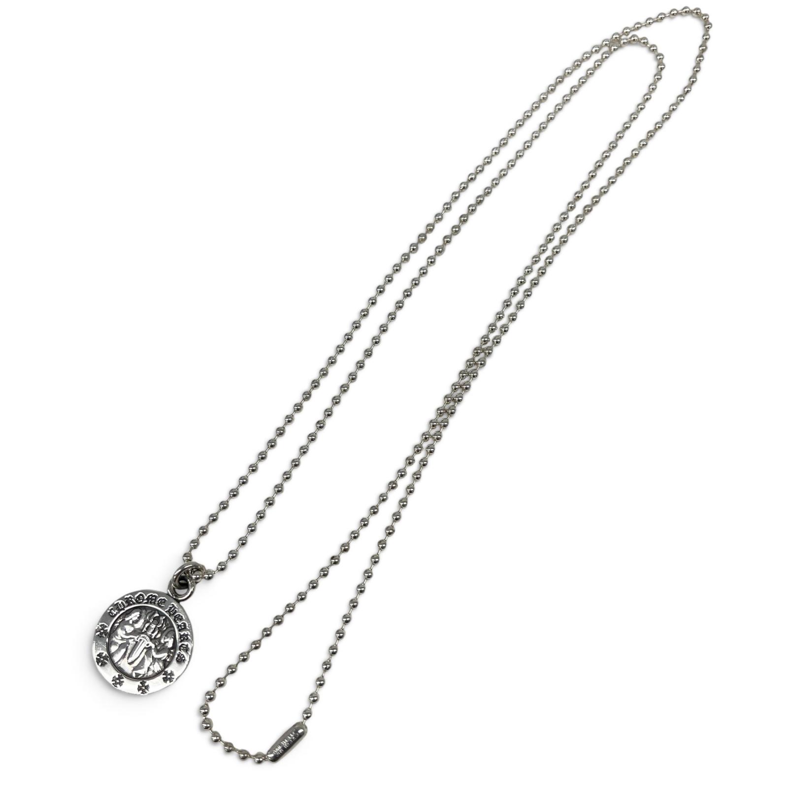 商品番号b26073104 ブランドChrome Hearts/クロムハーツ アイテムネックレス タイプANGEL MEDAL V2 CH PLSES エンジェルメダルチャーム 型番2352-304-2212-9100 対象ユニセックス 季...