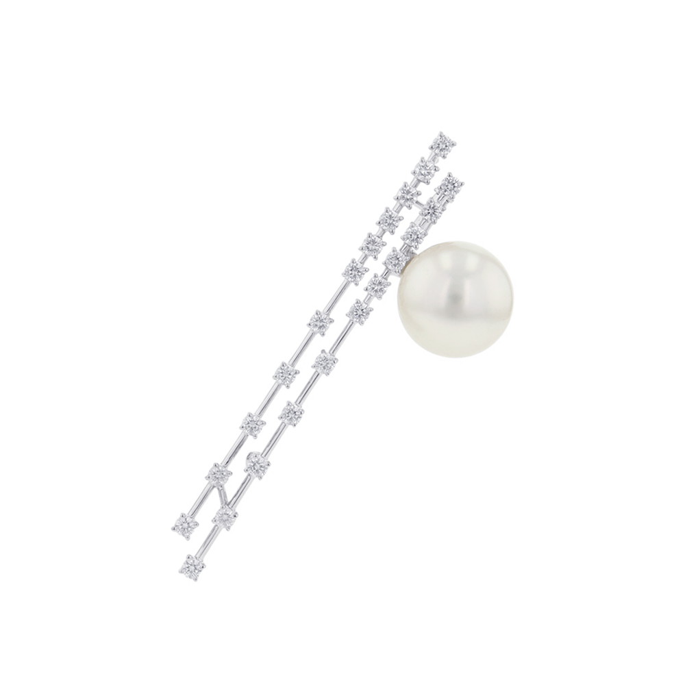 タサキ ブローチ シロチョウガイパール ダイヤモンド 計1.51ct K18WGホワイトゴールド TASAKI ジュエリー 取扱店舗 倉庫在庫 店舗一覧 店舗一覧はこちら＞ 商品番号11270249 ランク中古SA ブランドタサキ 状態表面...