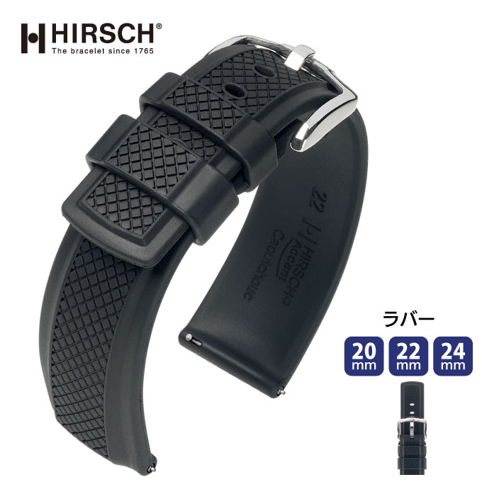 商品情報 素材/材質 ラバー カラー/サイズ/長さ [カラー] ブラック(50) [展開サイズ] 20mm 22mm 24mm [長さ] Lサイズ：6時側/120mm 12時側/80mm 商品説明 高品質の天然カウチュークを使用した完全防水...