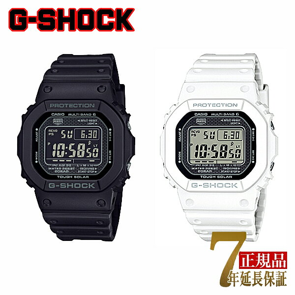 【ブランド名】G-SHOCK【シリーズ名】【商品番号】GW-5000HS【カラー】オールブラック：GW-5000HS-1JFホワイト：GW-5000HS-7JF【仕様】・耐衝撃構造（ショックレジスト）・ワールドタイム5本：世界48都市（31...