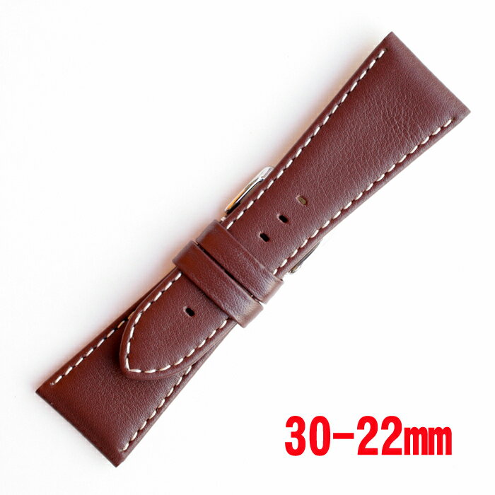 使用感一番の牛革ベルト重厚感、肉厚で時計を引き立てます！ クロノグラフ、デカ時計に相応しい厚さ4-3.5mmで肌あたり良い柔らな素材を使用、仕立は半へり返しベルトを創りました。 【サイズ】　24-22mm.26-24mm.28-26mm.3...