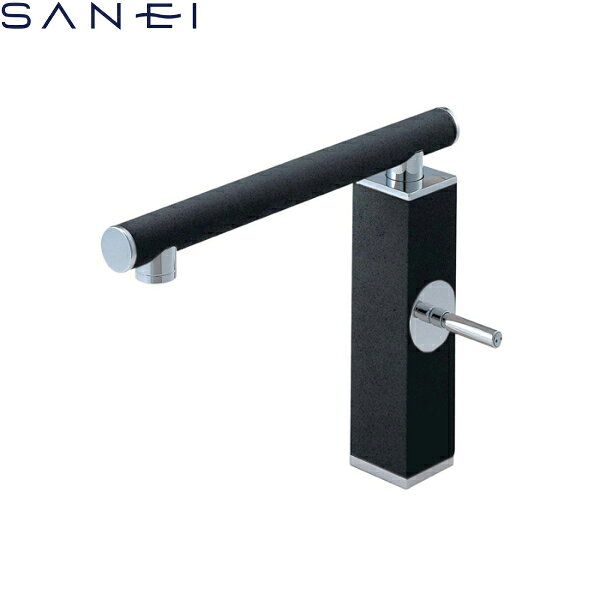 三栄水栓［SANEI］シングルワンホール混合栓 K87310JK-JD-13 寒冷地仕様 TOHシリーズ カラー：墨磁 ※受注生産品SANEI K87310JK JD 13