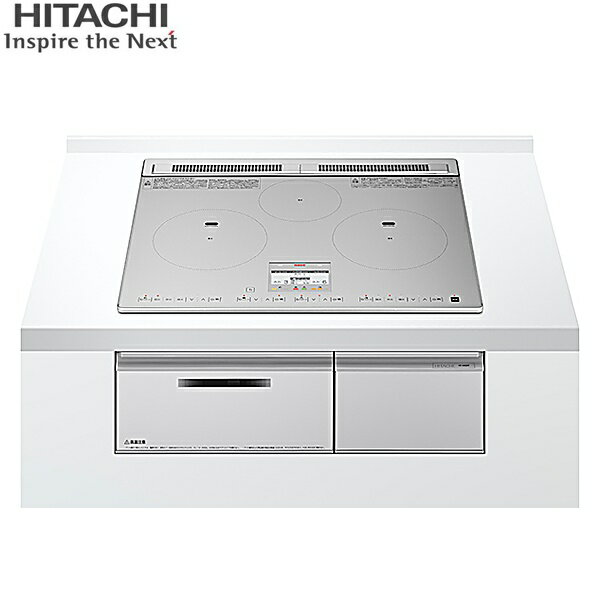 日立 [HITACHI] ビルトインIHクッキングヒーター HT-N9STF(S) N9Tシリーズ 設置タイプ: ビルトイン3口IH ヒーター: 3口IH 鉄・ステンレス対応 トッププレート幅: 60cm カラー: シルバー 電源: 単相2...