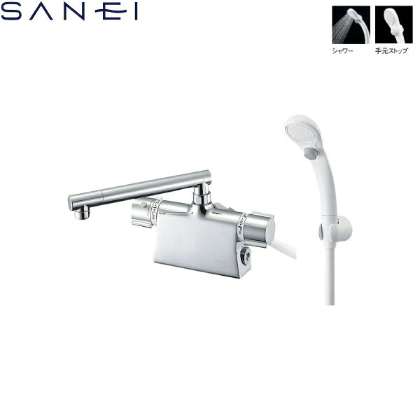 三栄水栓［SANEI］サーモデッキシャワー混合栓 SK7850DT2-13 一般地仕様 columnシリーズ 取付け芯ピッチ：85mmSANEI SK7850DT2 13