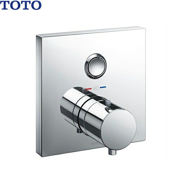 TOTO ホテル用埋め込み形シャワー 壁付サーモスタット混合水栓(埋込式) TBV02405J 温度調節機能部：サーモ・タッチ・止水付き サイズ：135x135mm ※埋込部別途 注2週TOTO TBV02405J