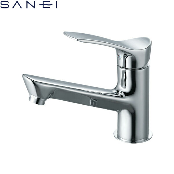 三栄水栓［SANEI］シングルワンホール洗面混合栓 K4712ENJV 一般地仕様 COULE ゴム栓なしSANEI K4712ENJV