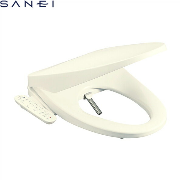 三栄水栓［SANEI］温水洗浄便座［シャワンザ］ EW9004 カラー：パステルアイボリー 貯湯式 抗菌便座 ノズルクリーニング 本体、便フタ着脱機能 8時間切タイマー 7日間の1時間単位で使用有無を学習し節電 オート脱臭SANEI EW9004