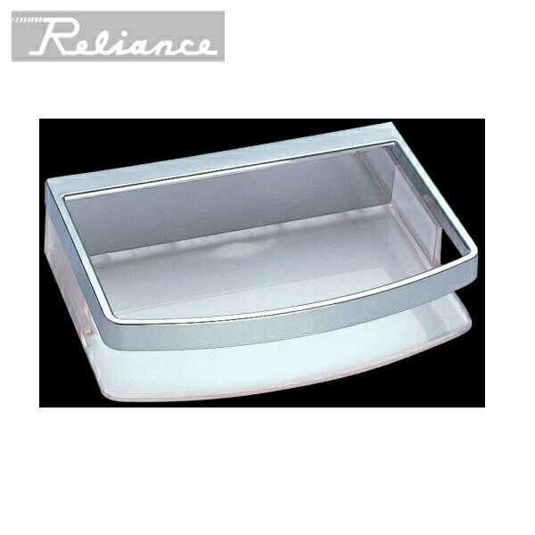 お届けはメーカー直送便となります。ご購入前に必ず、メーカー直送便Bの詳細をご確認下さい。 リラインス［RELIANCE］化粧棚 R726CC 寸法：W180xD129.5xH45 仕上：・バー：クロムメッキ 　　　・棚板：クリアー（裏面ナシ...