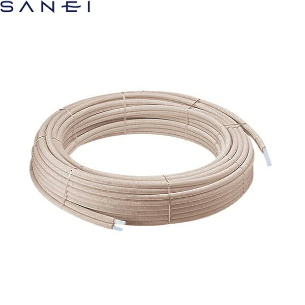 三栄[SANEI]追いだき配管部品保温材付ペア樹脂管 T421-862-10A 50m巻き 最高使用温度：80℃ 最小曲げ：150R 架橋ポリエチレン管SANEI T421 862 10A