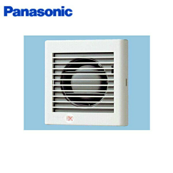 パナソニック[Panasonic]パイプファン/パイプ用ファン FY-08PS1BL 格子ルーバー形 接続パイプ：Φ100mm 製品寸法：170mm角 給気専用形 BL規格便所用I型 認定番号：BLVU060611 壁面、天井面取付兼用形　...