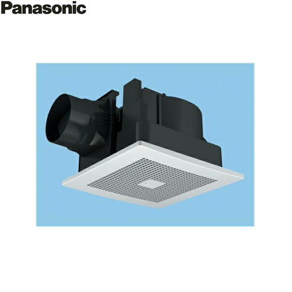 パナソニック[Panasonic]天井換気扇/天井扇ルーバーセットタイプ FY-32CR7V 埋込寸法：320ミリ角 適用パイプ：φ150ミリ 本体：樹脂製 羽根：樹脂製 ルーバー：樹脂製 風圧式高気密シャッター付 電源接続部：本体外部速結...