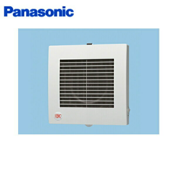 パナソニック[Panasonic]パイプファン/パイプ用ファン FY-12PF9SD 排気 ターボファン 壁・天井取付 角形フィルタールーバー 本体スイッチ付 適用パイプ径：Φ150mm 速結端子付　Panasonic FY 12PF9SD