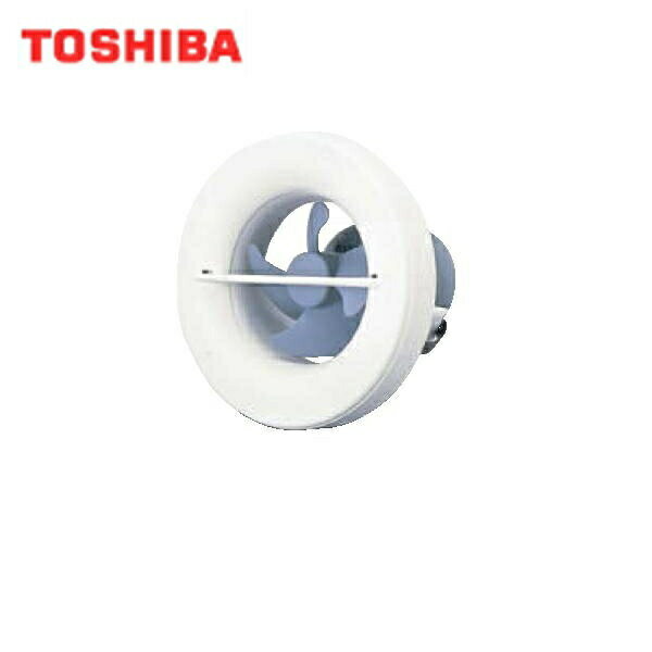 東芝[TOSHIBA] パイプ用ファン 風量形パイプ用 VFP-8R4 接続ダクト：Φ100 コードプラグ付 プロペラファン 凹形本体枠により、パイプの飛び出し3.5mmまで吸収TOSHIBA VFP 8R4