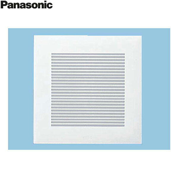 パナソニック[Panasonic]ルーバー天井埋込形換気扇用樹脂製ホワイト FY-17L81 格子タイプ 樹脂製(PP樹脂) 17タイプ用 色：ホワイト スプリング式着脱 適用機種：天井埋込形換気扇 用途：浴室・トイレ・洗面所・居間・事務所...