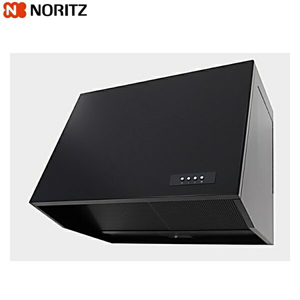 ノーリツ [NORITZ] レンジフード NFG7B08PBA タイプ: ブーツ型レンジフード ファン: プロペラファン 幅: 75cm カラー: ブラックNORITZ NFG7B08PBA