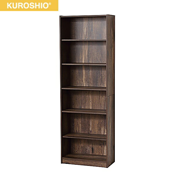 お届けはメーカー直送便となります。ご購入前に必ず、メーカー直送便Bの詳細をご確認下さい。クロシオ[KUROSHIO]らくらく組立文庫本棚W600 25506 色・柄: ダークブラウン 仕様: 組立式 商品サイズ: W60×D29.5×H18...
