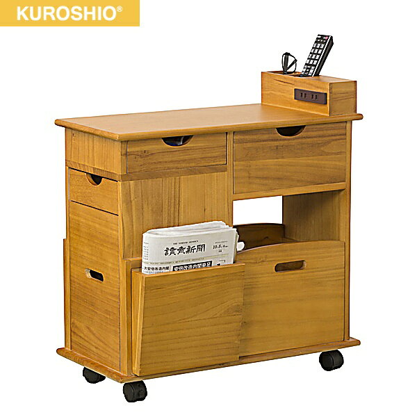 お届けはメーカー直送便となります。ご購入前に必ず、メーカー直送便Bの詳細をご確認下さい。クロシオ[KUROSHIO]ソファーサイドすっ桐ワゴン 64838 仕様: 一部組立 商品サイズ: W33×D60×H63.5cm 商品重量: 約8kg...