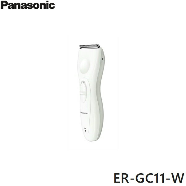 パナソニック［Panasonic］メンズヘアーカッター ER-GC11-W カラー：白 8時間充電・交流式 電源：AC100 V 連続使用時間：フル充電で連続約40分間使用可能 本体寸法：高さ15.1x幅4.3x奥行4.0cm 本体質量：約...