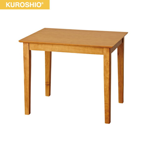 お届けはメーカー直送便となります。ご購入前に必ず、メーカー直送便Bの詳細をご確認下さい。クロシオ [KUROSHIO] ダイニングテーブルマーチ85 4125 色・柄：ライトブラウン 仕様：一部組立 商品サイズ：W85xD65xH69.5c...