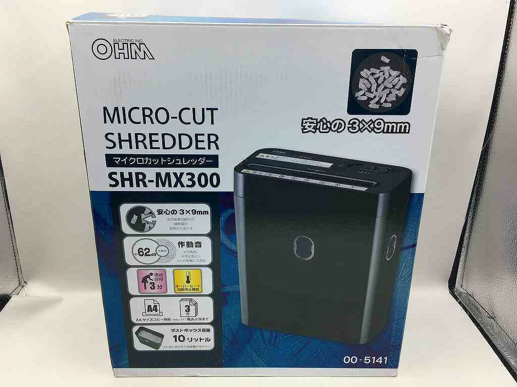 【ご注意】商品は店頭・他ネットショップでも販売しておりますので、ご注文をいただいても売り切れの場合がございます。ご了承ください。ブランド名オームデンキ オーム電機商品名シュレッダー SHR-MX300商品説明オームデンキ オーム電機 シュレ...