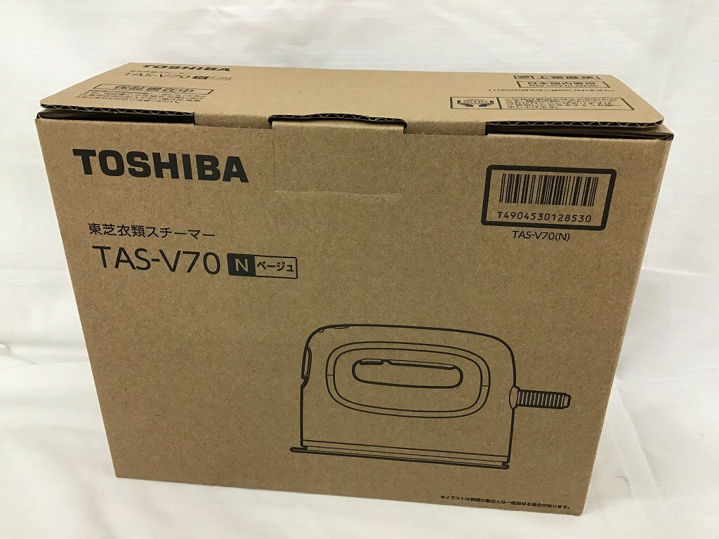 【ご注意】商品は店頭・他ネットショップでも販売しておりますので、ご注文をいただいても売り切れの場合がございます。ご了承ください。ブランド名東芝 TOSHIBA商品名コードつき衣類スチーマー　La-Coo-S TAS-V70商品説明忙しい時も...