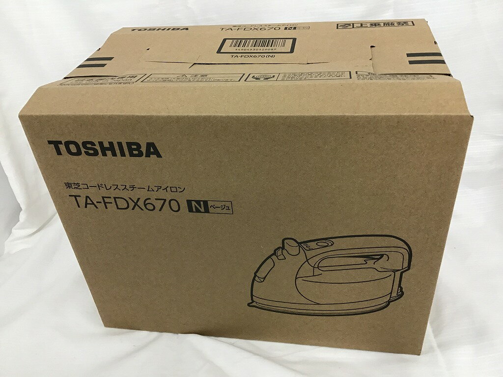 【ご注意】商品は店頭・他ネットショップでも販売しておりますので、ご注文をいただいても売り切れの場合がございます。ご了承ください。ブランド名東芝 TOSHIBA商品名コードレススチームアイロン　La-Coo TA-FDX670商品説明前後左右...