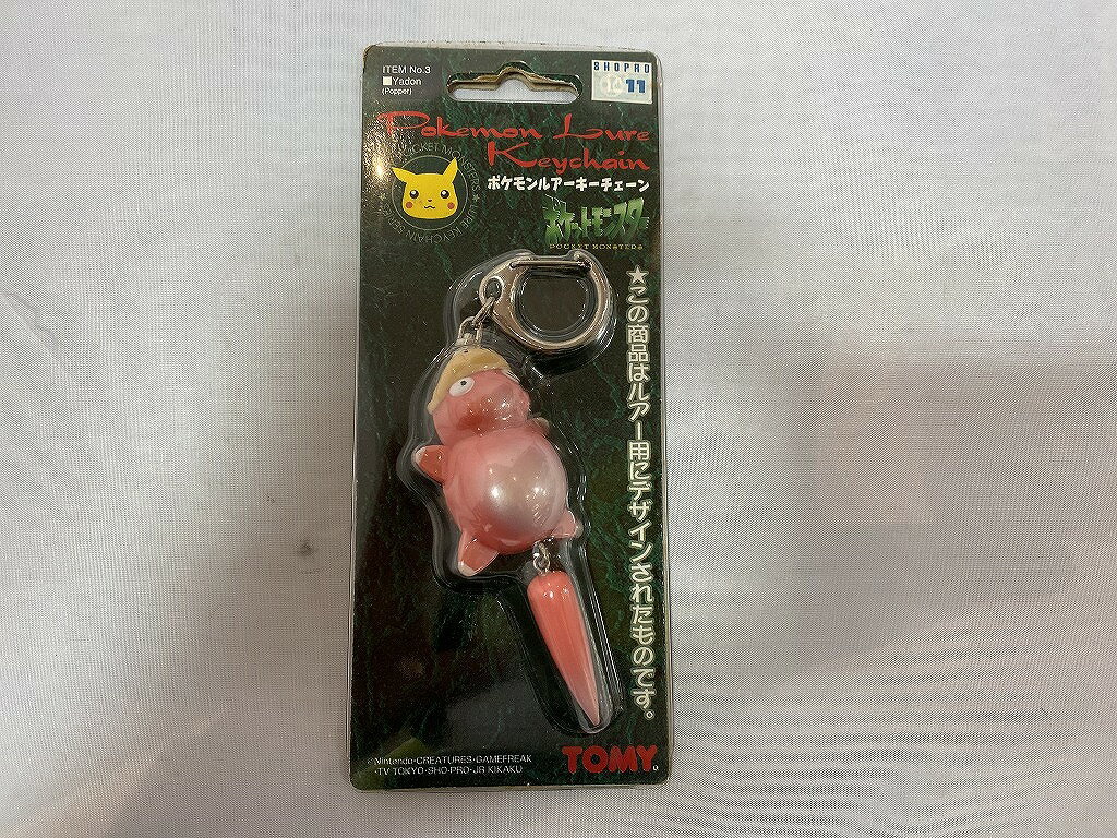 【ご注意】商品は店頭・他ネットショップでも販売しておりますので、ご注文をいただいても売り切れの場合がございます。ご了承ください。ブランド名トミー TOMY商品名ポケモンルアーキーチェーン　ヤドン　レア 商品説明パッケージに経年劣化による汚れ...