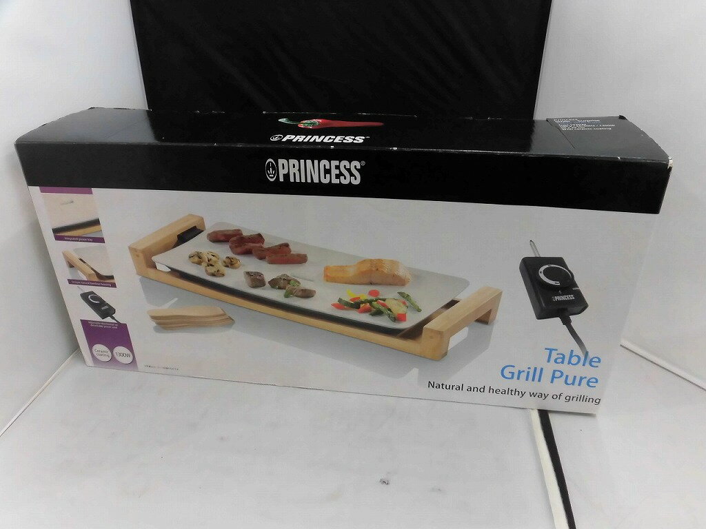 【ご注意】商品は店頭・他ネットショップでも販売しておりますので、ご注文をいただいても売り切れの場合がございます。ご了承ください。ブランド名プリンセス PRINCESS商品名電気ホットプレート Table Grill Pure 103030シ...