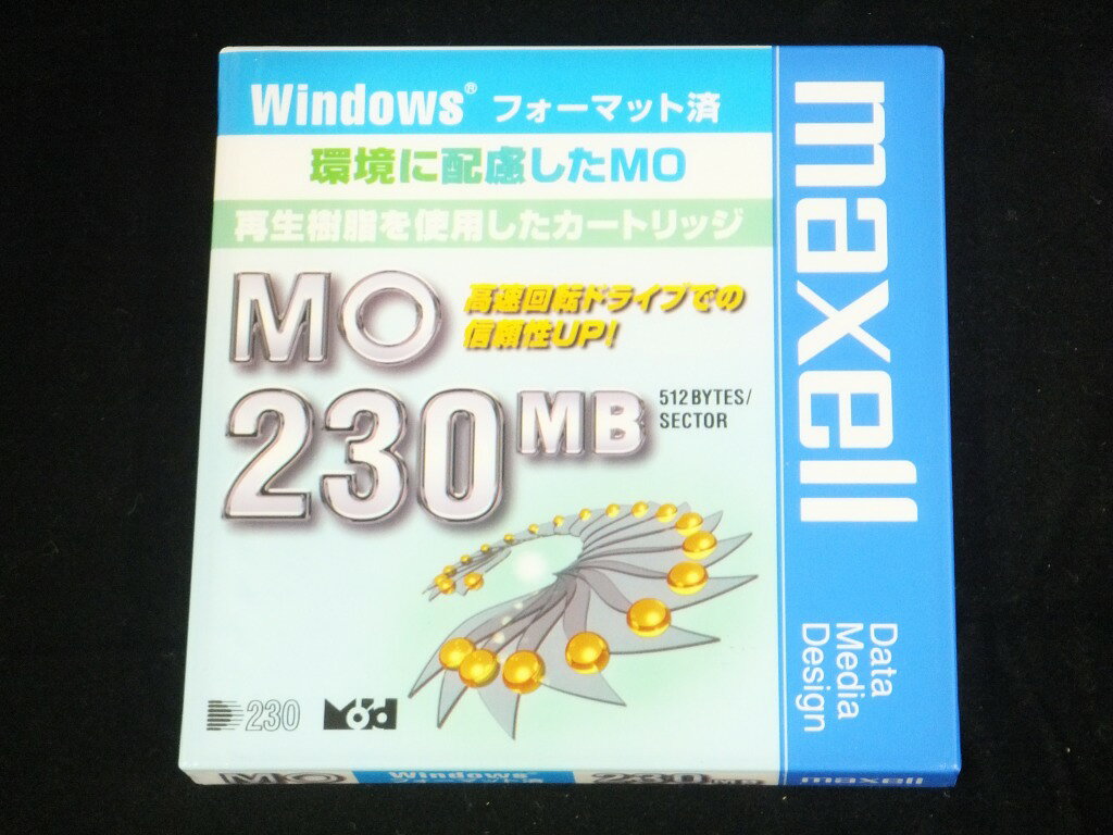 ブランド名マクセル maxell商品名【未開封】MOディスク　230MB　Windowsフォーマット　MA-M230.WIN.B1E 商品説明※製品の特性上、保証は付きません。コンディションレベルN（未使用品）コンディションの備考【全体】未...