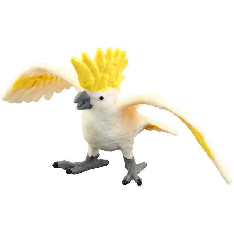リアル 動物 フィギュア プラスチック 子供 プレゼント 洗える アニマル 知育玩具 幼児教育 おもちゃ 模型 ミニチュア ディスプレイ 置物 装飾 インテリア 雑貨 オウム