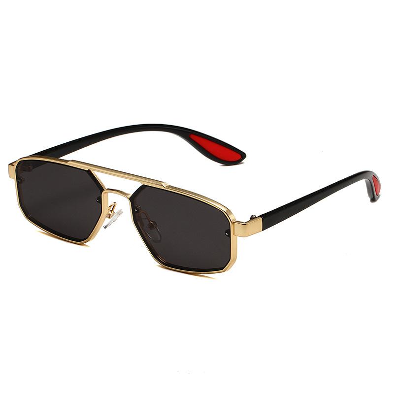 ・カテゴリ: サングラス・スタイル: 欧米風、ファッション、通勤・形状: パイロット式・性別: ユニセックス・シーン: レジャー・フレーム構造: リムレス・UVカット: UV400・レンズ素材: PC・フレーム素材: 金属・カラー展開: ゴ...