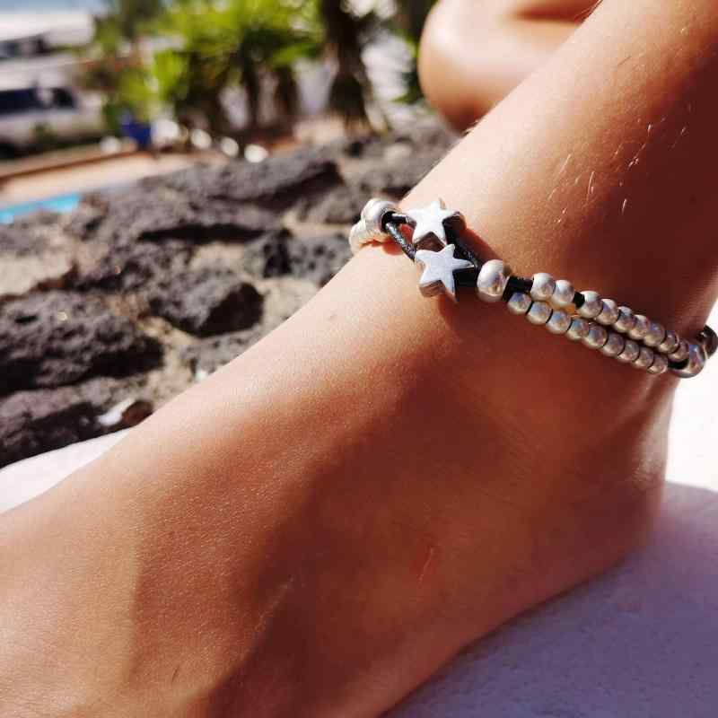 ・スタイル: レトロ・素材: 合金・カテゴリ: アンクレット・対象: ユニセックス・デザイン: 幾何学模様・おすすめ用途: 旅行記念品・カラー: 画像色