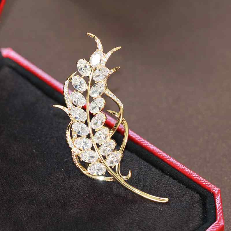 ・カテゴリ: ブローチ・スタイル: レディース・素材: 銅・カラー: ゴールド・機能: 多機能