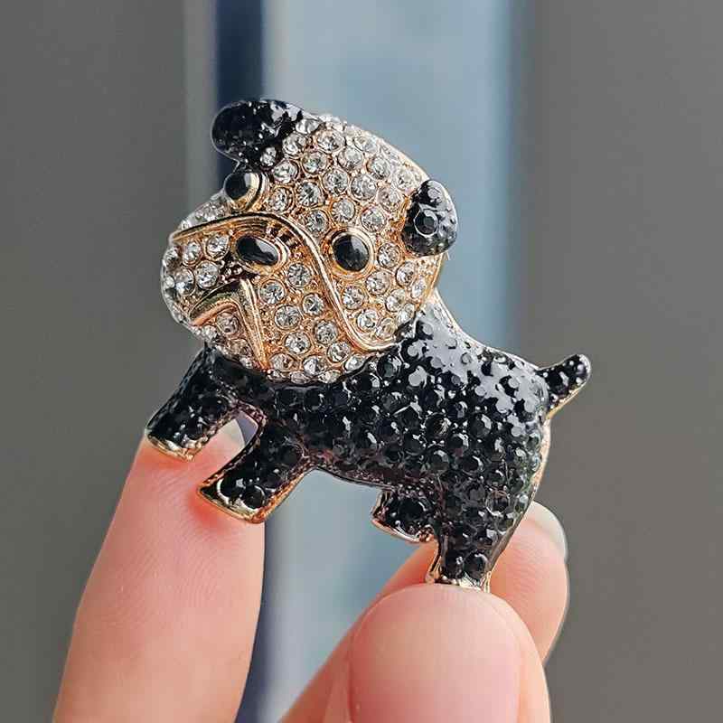 ・素材: 合金・スタイル: フレンチブルドッグ シャーペイ ブローチ・モチーフ: 干支、動物・加工技術: 電鍍・流行モチーフ: 子犬・用途: 装飾、多機能・テイスト: 韓国風・スタイル分類: 清新、甘美・対象: 男女兼用・種類: ブローチ