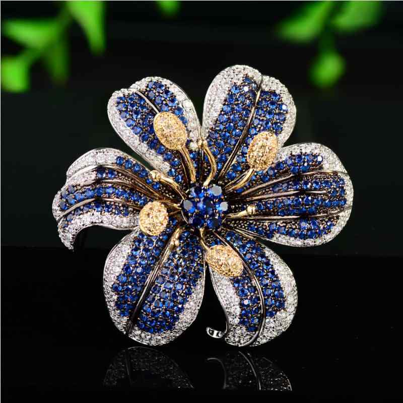 ・カテゴリ: ブローチ・対象: 女性・主な素材: 銅、キュービックジルコニア・デザイン: 花モチーフ・加工方法: 電気メッキ・機能: 記念、装飾、多機能、ギフト、固定・スタイル: エレガント・スタイルカテゴリ: ファッション通勤・カラー展開...